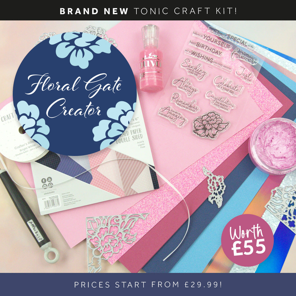 Tonic Craft Kit 65 - Floral Gate Creator – Tonic Studios