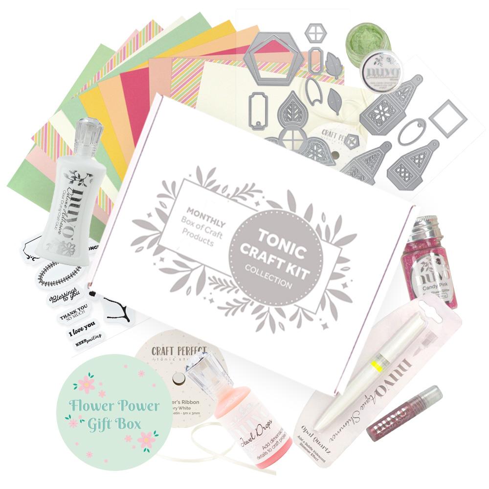 Tonic Craft Kit 49 - Flower Power - Inspiration – Tonic Studios