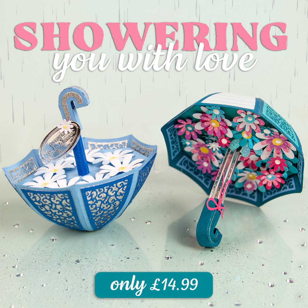 Showering You With Love Die Set - Create & Make – Tonic Studios