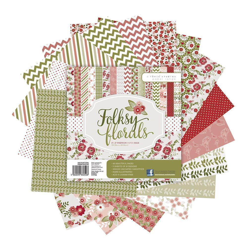 Patterned Paper Packs & Card Supplies - Tonic Studios UK