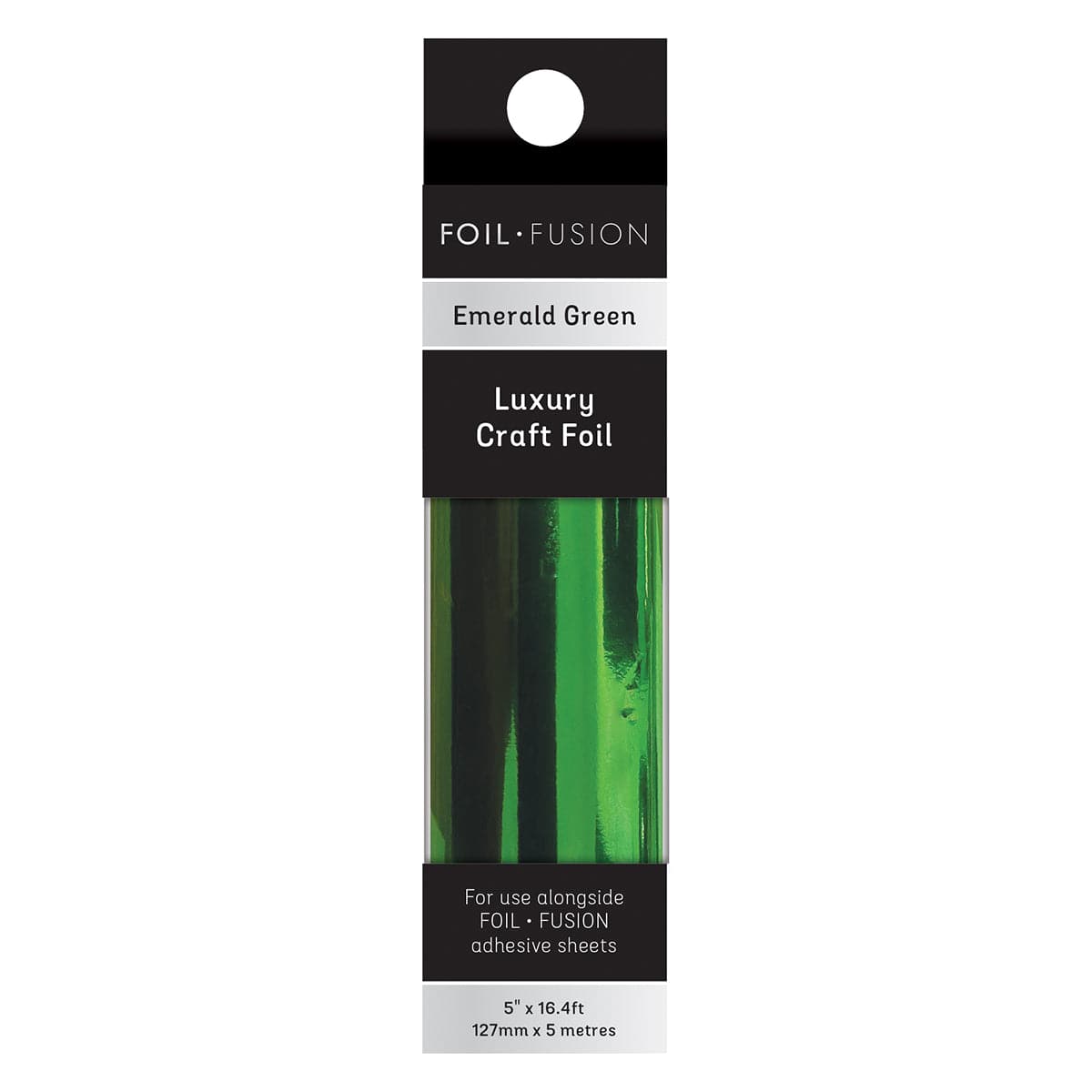 Foil Fusion - 127mm x 5m Luxury Craft Foil - Emerald Green - 5603e ...