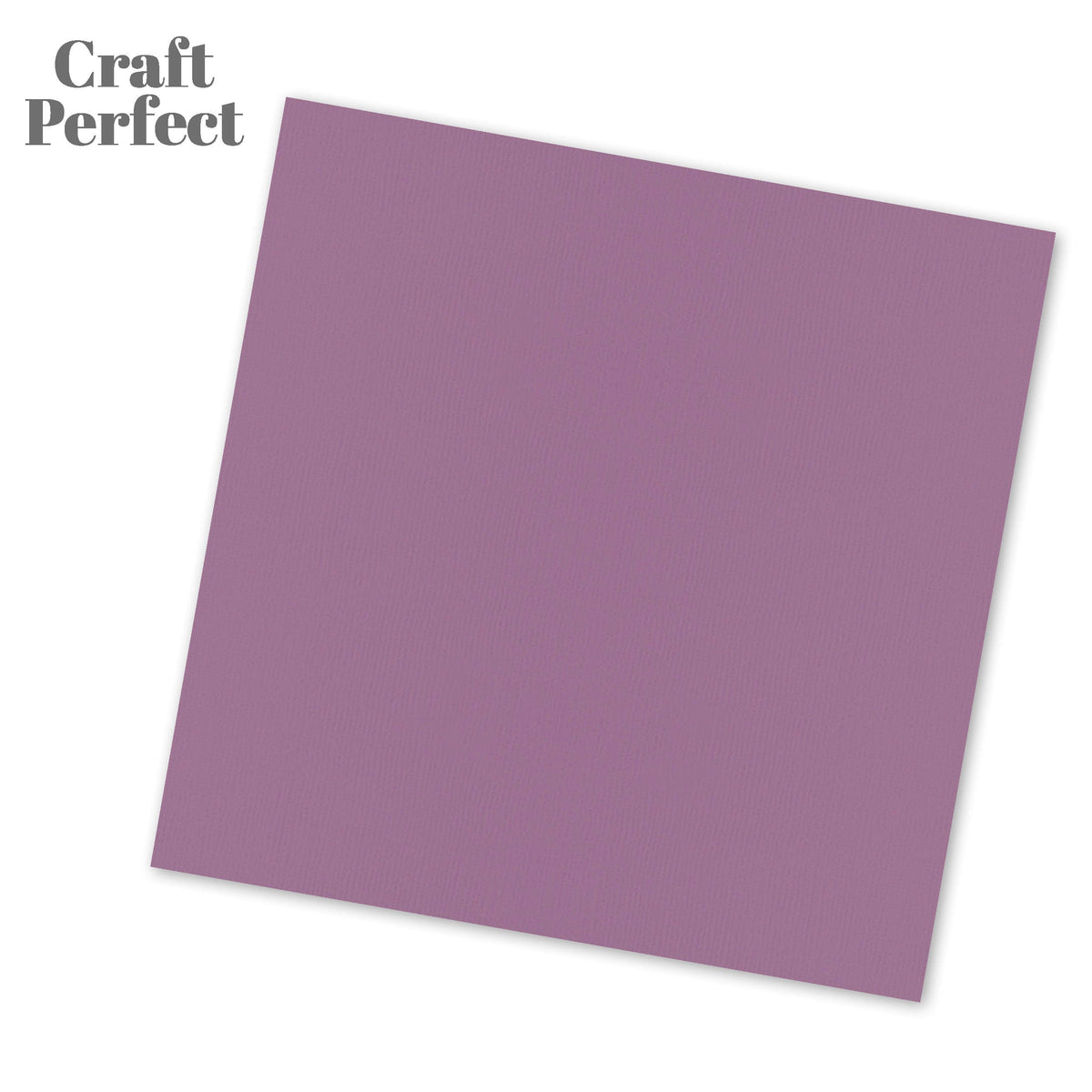 Pack of 2 - Classic Card -Mauve Purple- Weave Textured - 12" x 12" 917 ...