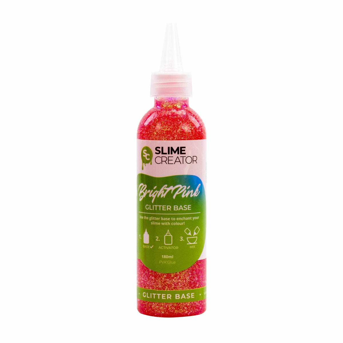 Slime Creator - Glitter Base - Bright Pink – Tonic Studios