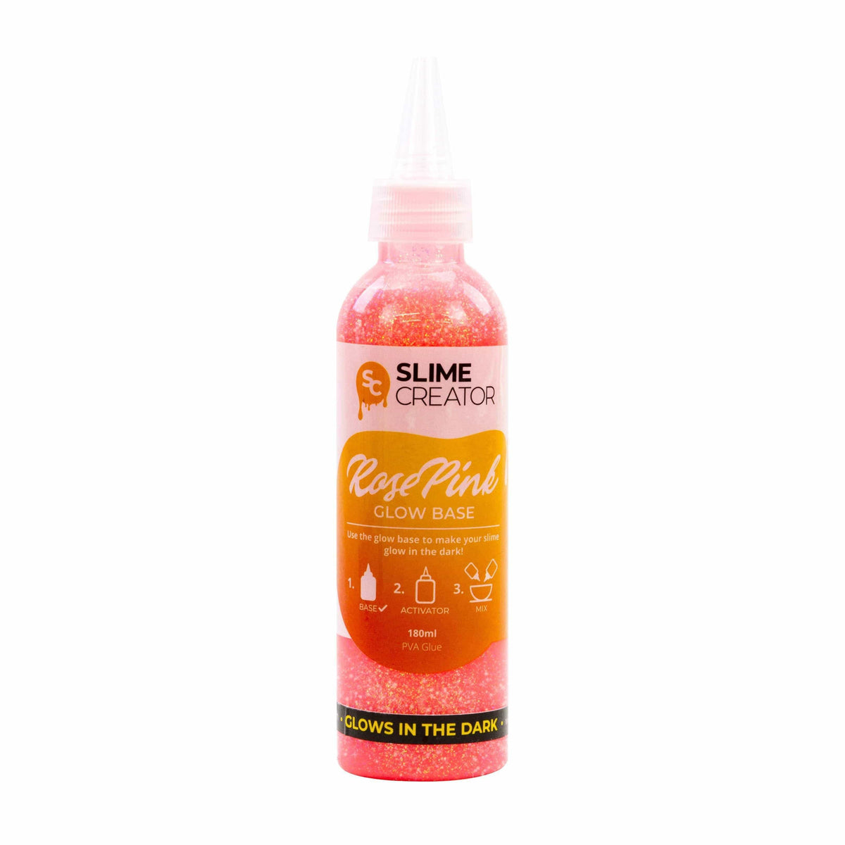 Slime Creator - Glow Base - Rose Pink – Tonic Studios
