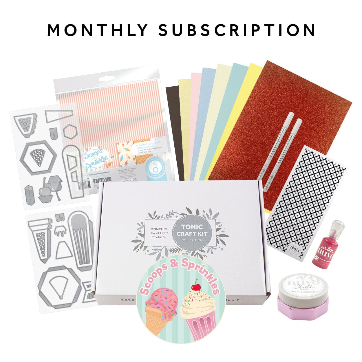 Tonic Craft Kit 65 - Floral Gate Creator – Tonic Studios