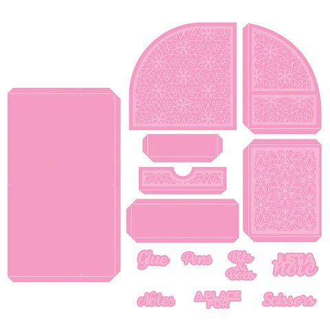 Decadent Desk Decor Die Set - Showcase – Tonic Studios