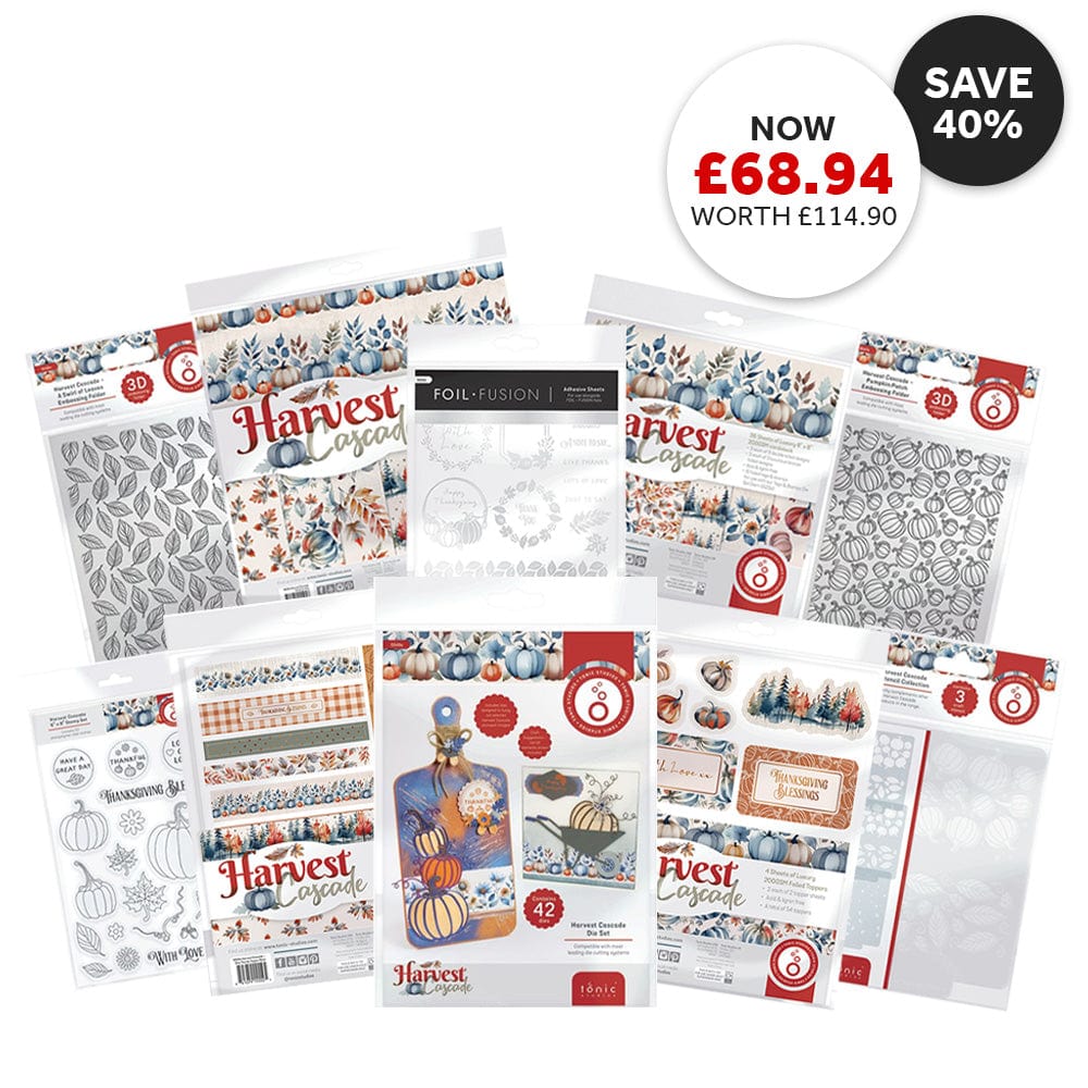 Harvest Cascade Full Papercraft Collection - DB149 – Tonic Studios