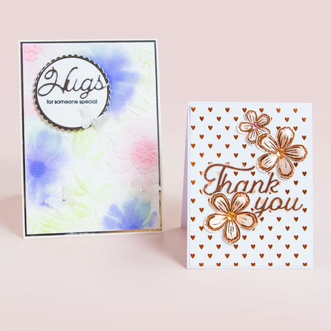 Brand New Foil Fusion and Botanical 3D Embossing Folders Collection ...