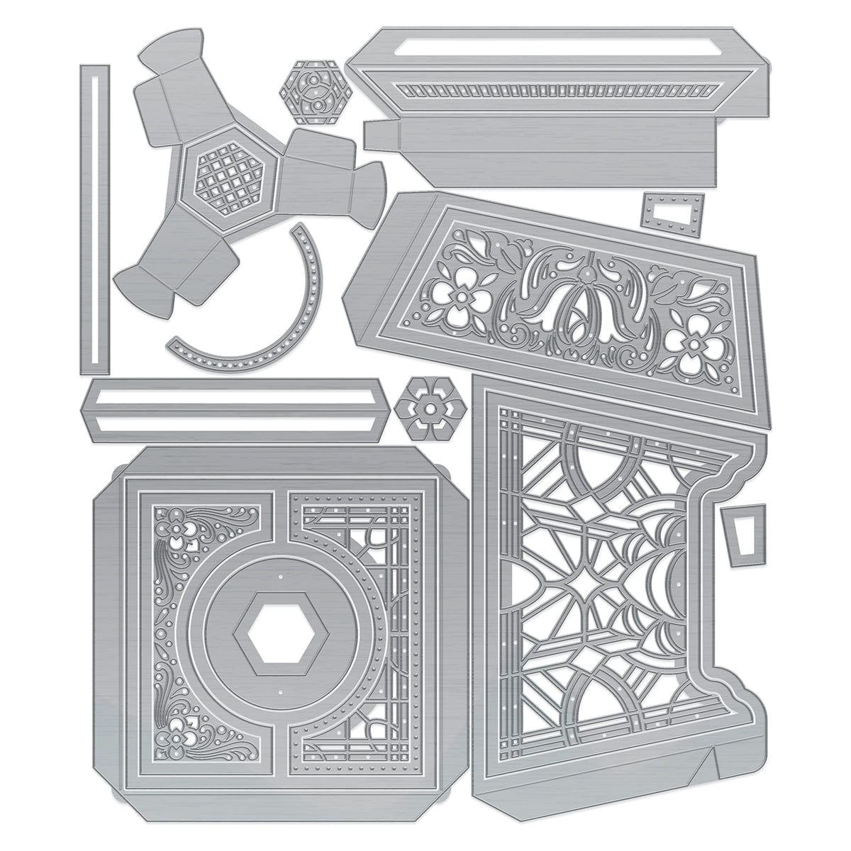 Pretty Planter Gift Box Die Set - 5516e – Tonic Studios