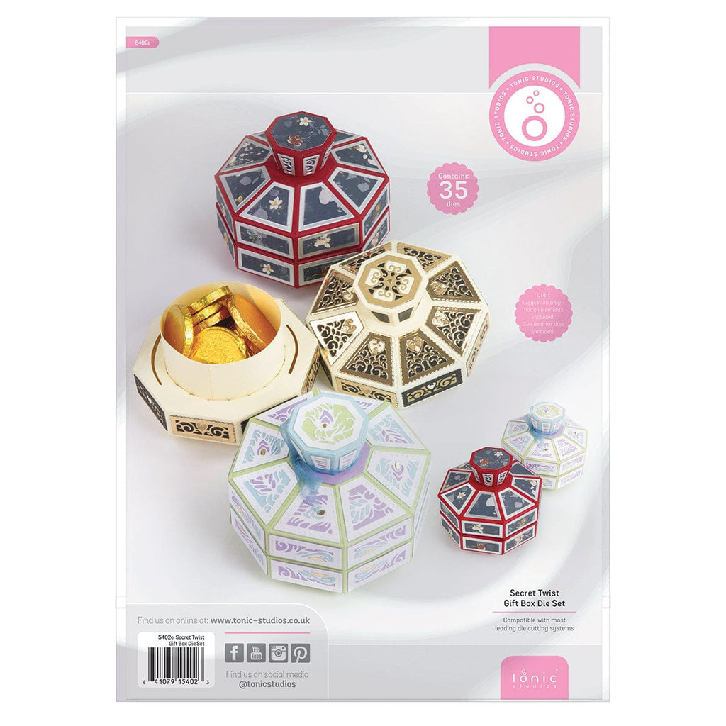Secret Twist Gift Box Die Set - Showcase – Tonic Studios