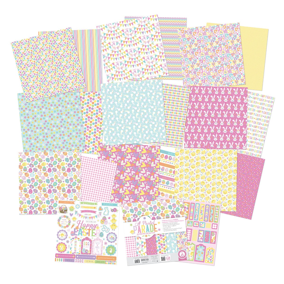 A Pastel Parade Full Papercraft Collection - DB180 – Tonic Studios