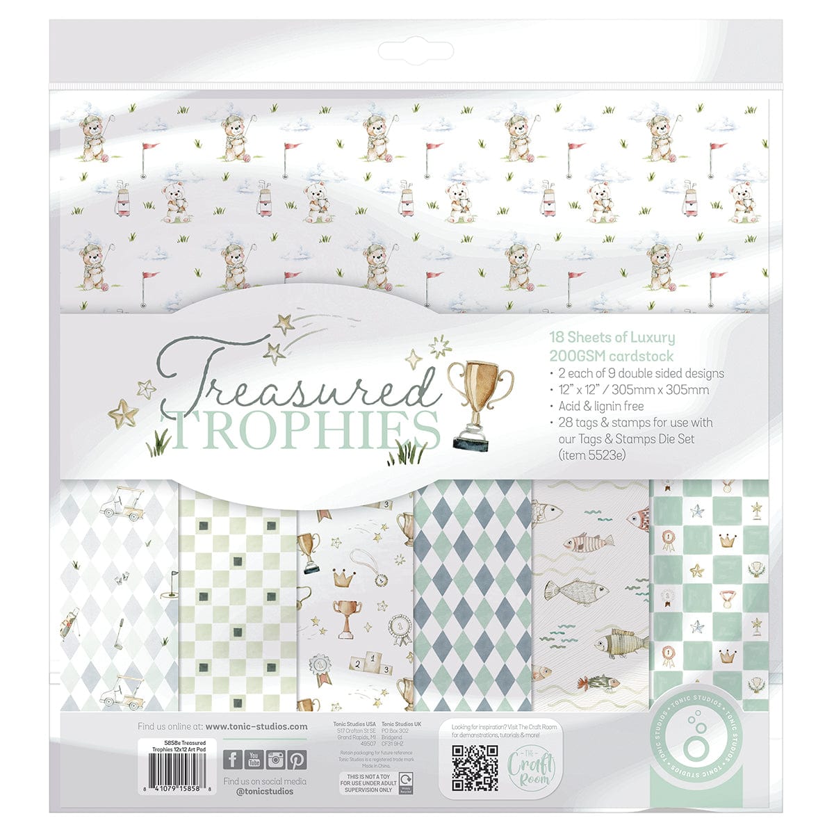 Treasured Trophies Papercraft Collection – Tonic Studios