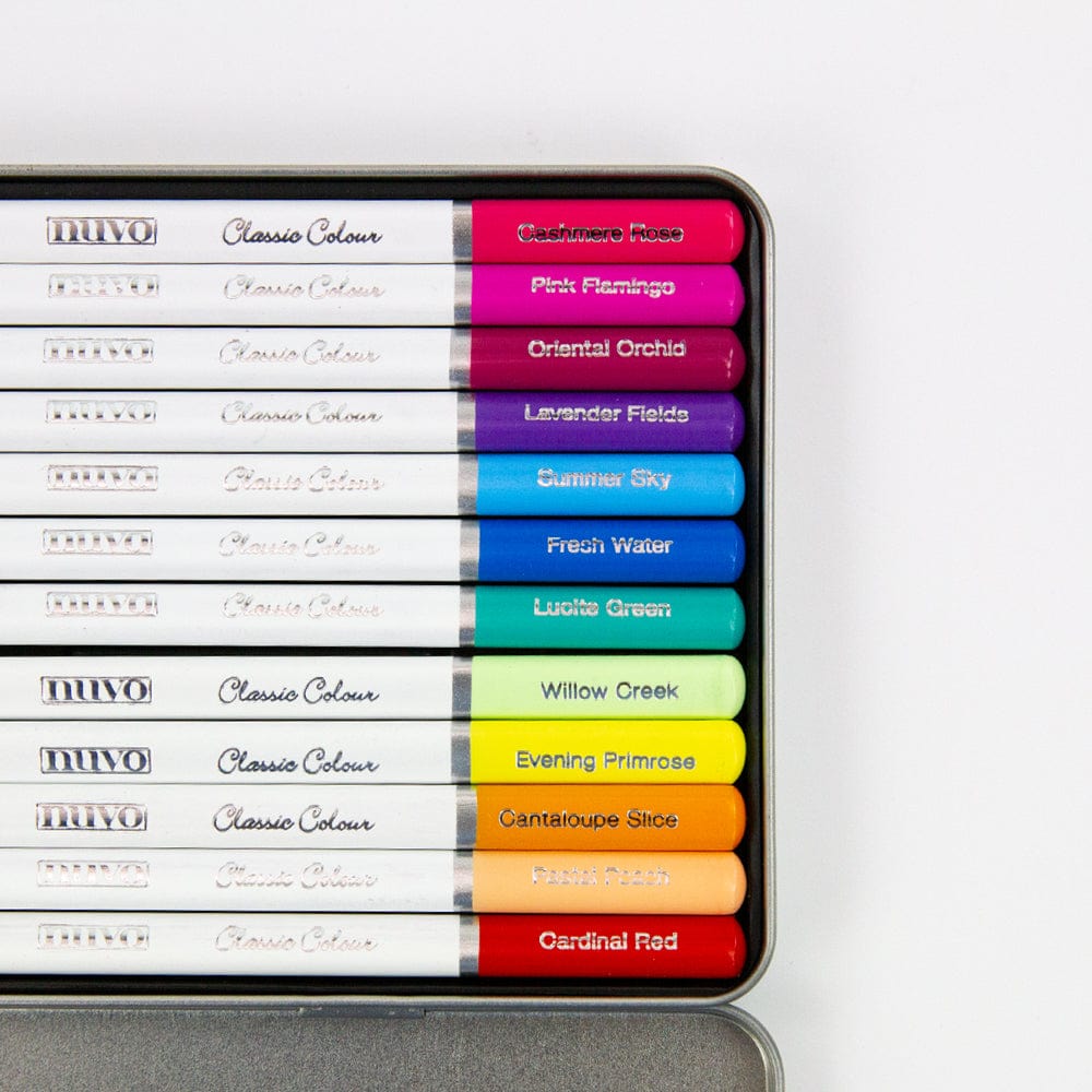Nuvo - Classic Colour Pencils - Rainbow Spectrum Bundle - N016 – Tonic ...